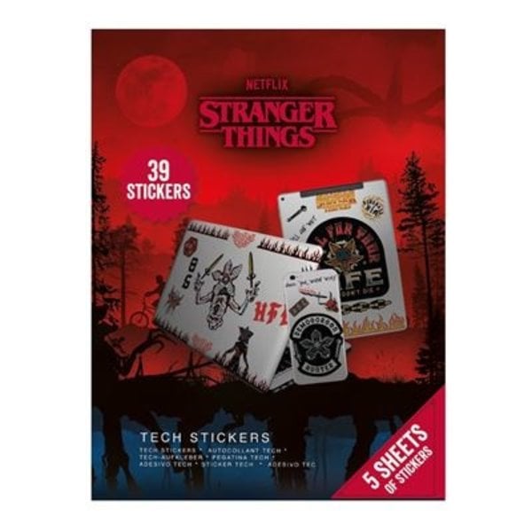 Stranger things Sticker set – Collector Vault Store