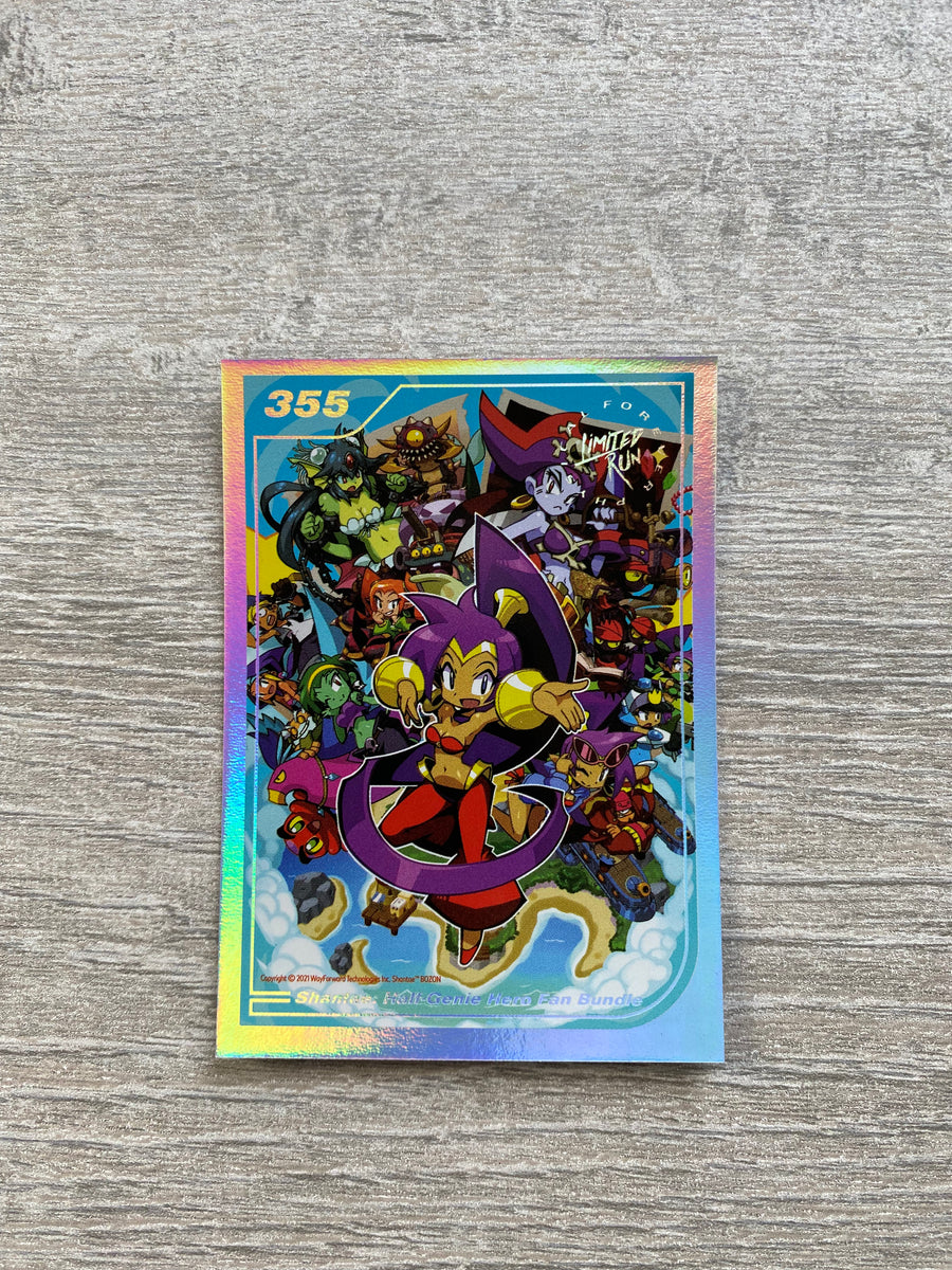 Gen2 #355 Silver Shantae Half-genie Hero Fan bundle Limited run games ...
